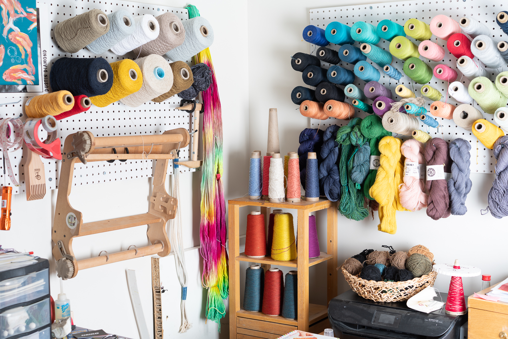 Build a little yarn store in your home - The Handweaving Academy