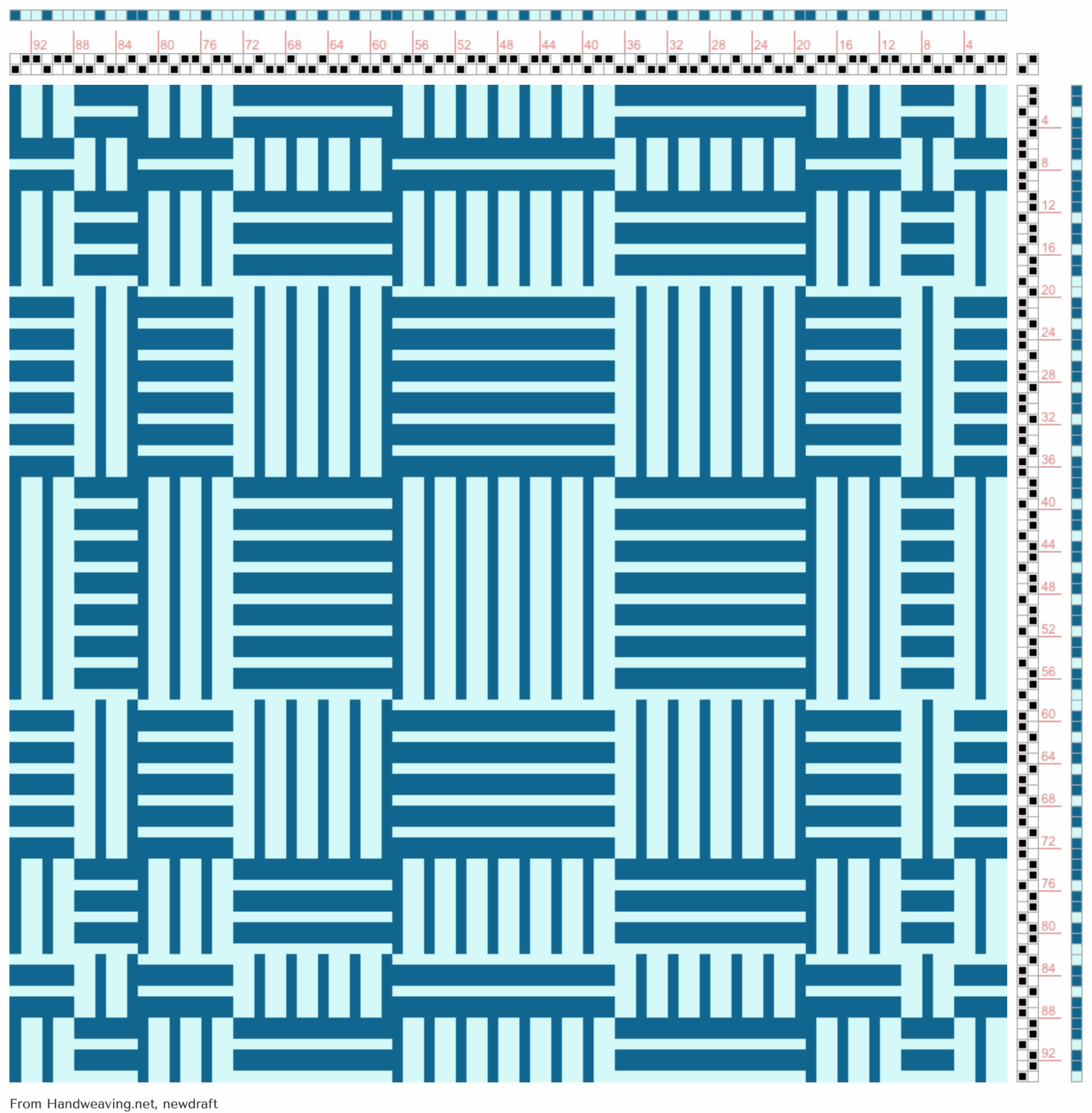Weaving with profile drafts on the rigid heddle loom - The Handweaving ...