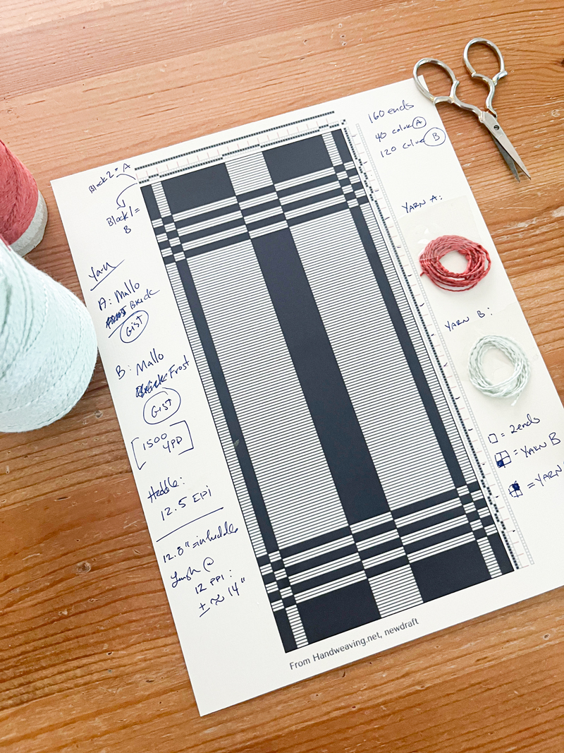 Weaving with profile drafts on the rigid heddle loom - The Handweaving ...